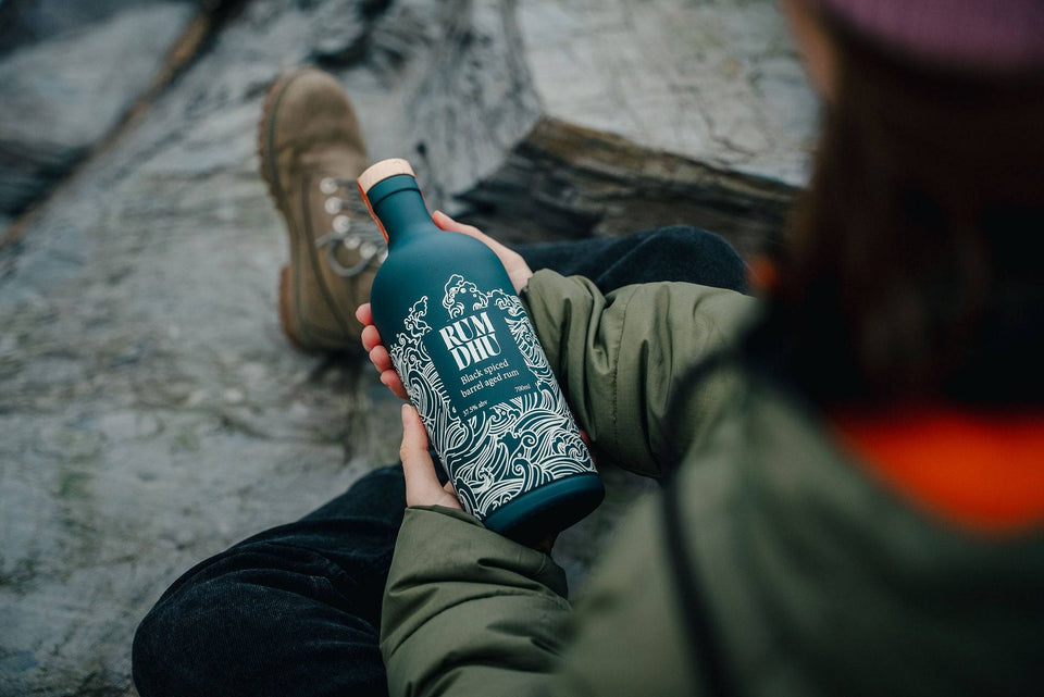 Black Spiced Rum from Cornwall - Rum Dhu