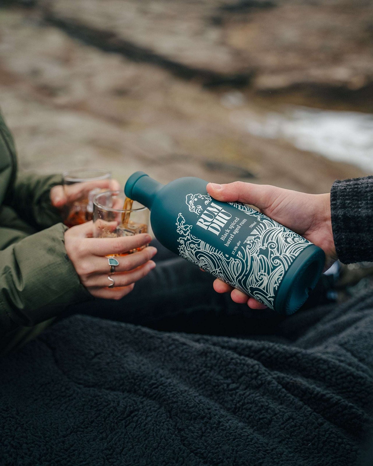 Black Spiced Rum from Cornwall - Rum Dhu