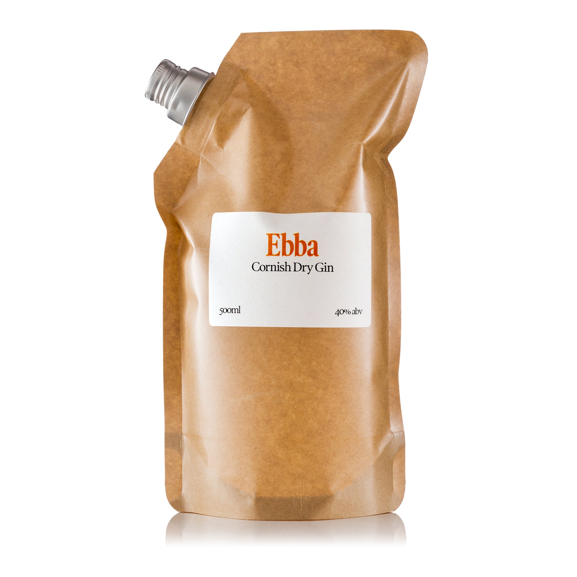 Ebba Cornish Gin Refill Pouch 40% abv – MOUNTS BAY DISTILLERY